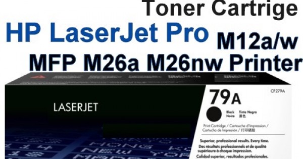 HP LaserJet Pro M12 M26 Toner Cartridge 79A / CF279A